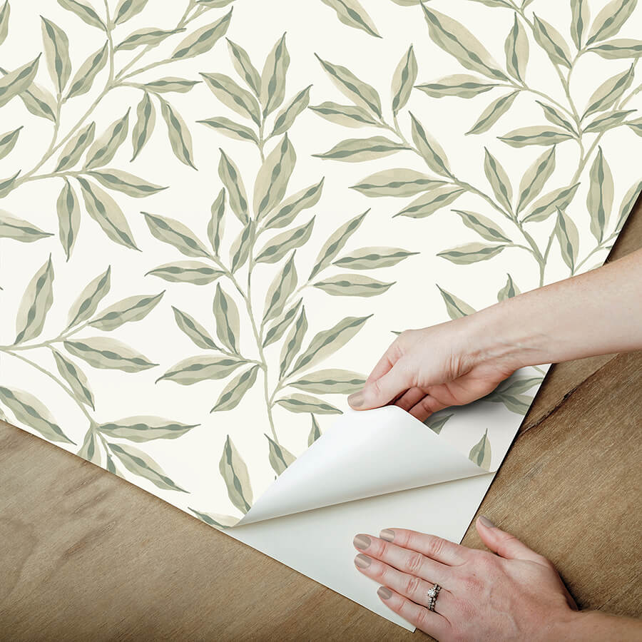 CJ6294 - Rowan Green Peel and Stick Wallpaper - by Chris Loves Julia x ...