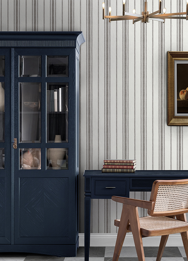 CJ6295 - Alcott Soft Black Peel and Stick Wallpaper - by Chris Loves ...