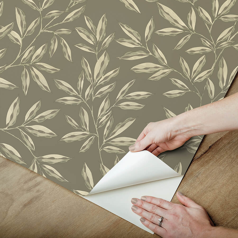 CJS6341 - Rowan Olive Peel and Stick Wallpaper - by Chris Loves Julia x ...