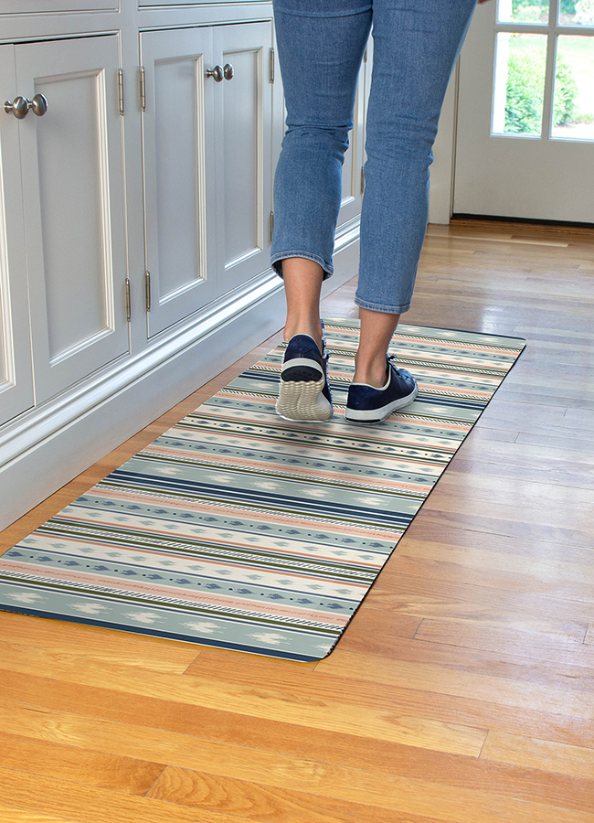 FPA6288 - Berkley Blue Anti-Fatigue Comfort Long Mat - by FloorPops