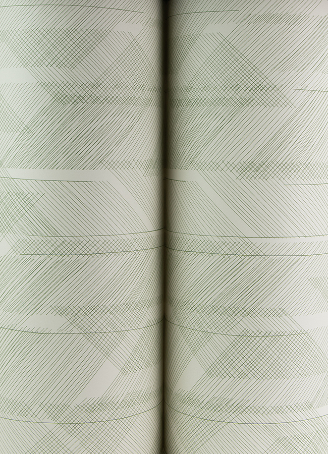 4155-27335 - Bryant Evergreen Crosshatch Wallpaper - by A-Street Prints