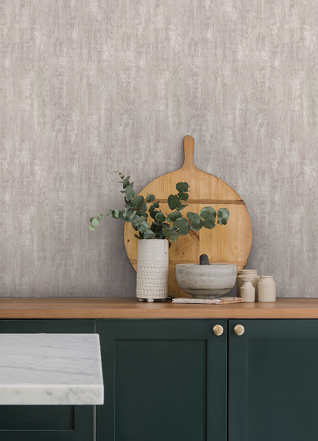 4168-19907 - Soapstone Beige Distressed Wallpaper - by Advantage