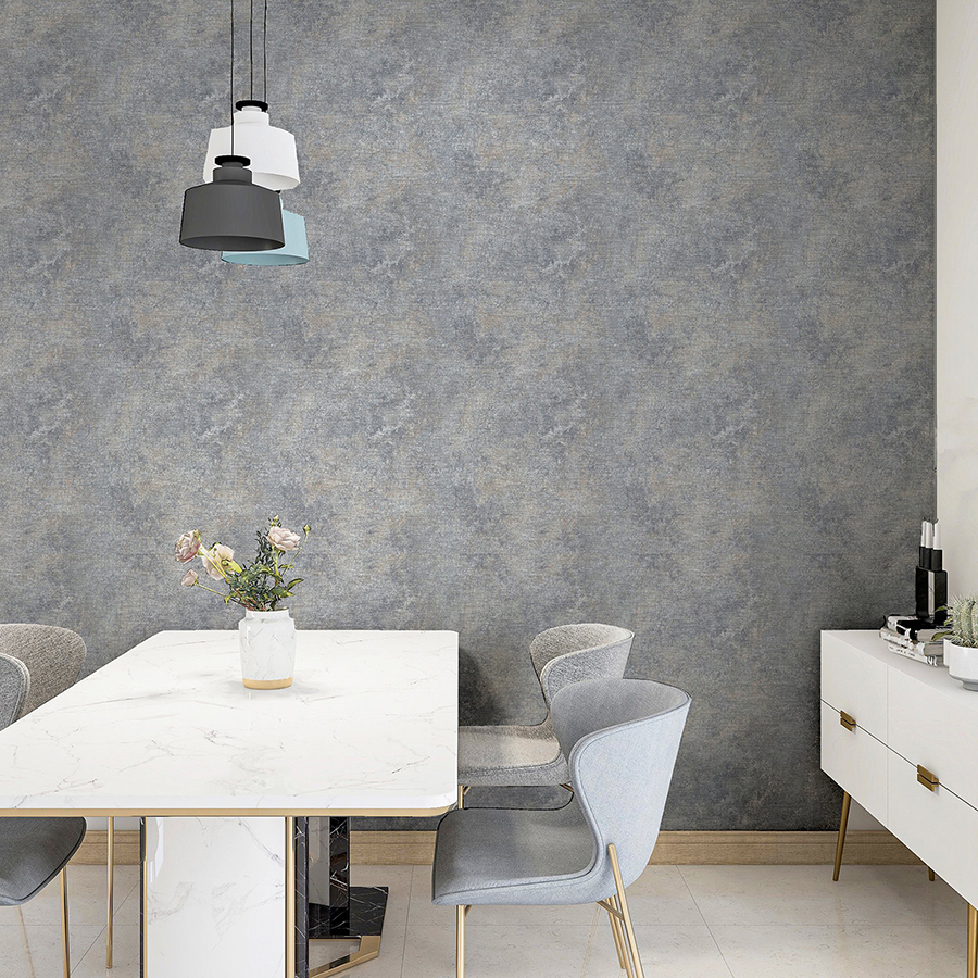 AH298601 - Gideon Light Grey Distressed Wallpaper - by Arthouse