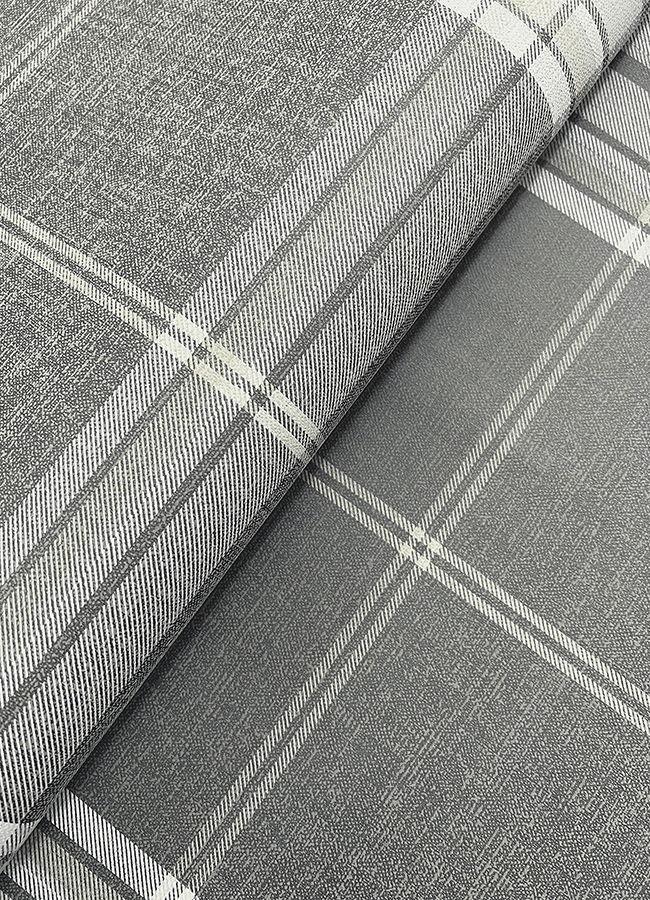 4147-27384 - Westley Grey Plaid Wallpaper - by A-Street Prints