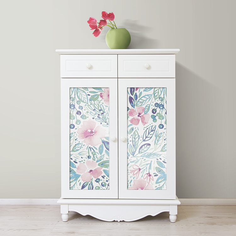 Clara Jean April Showers Peel and Stick Wallpaper - Pink | RoomMates Décor