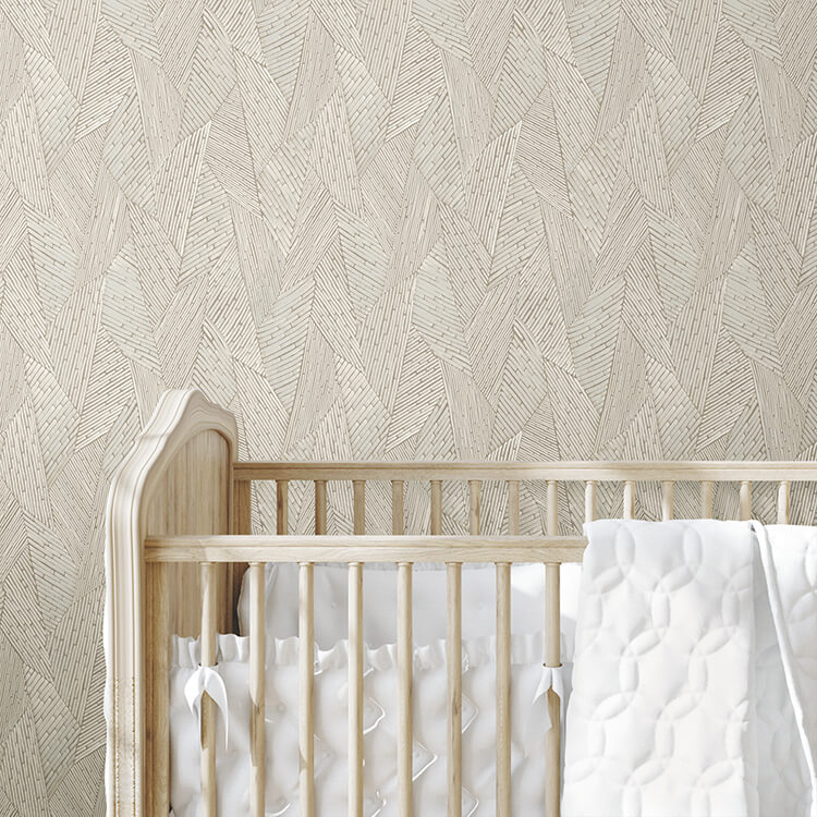Woven Reed Stitch Peel & Stick Wallpaper - Brown | RoomMates Décor