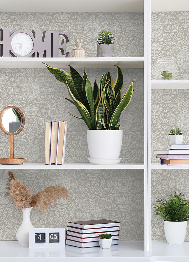 Disney Mickey Mouse Block Print Peel & Stick Wallpaper - Cream ...