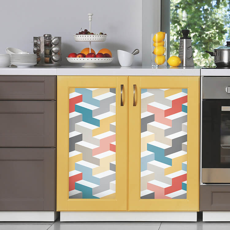 3D Steps Peel and Stick Wallpaper | RoomMates Décor