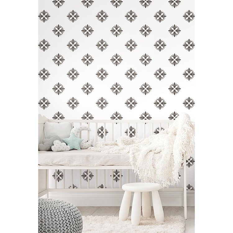 Honey Bee Peel and Stick Wallpaper - Black | RoomMates Décor