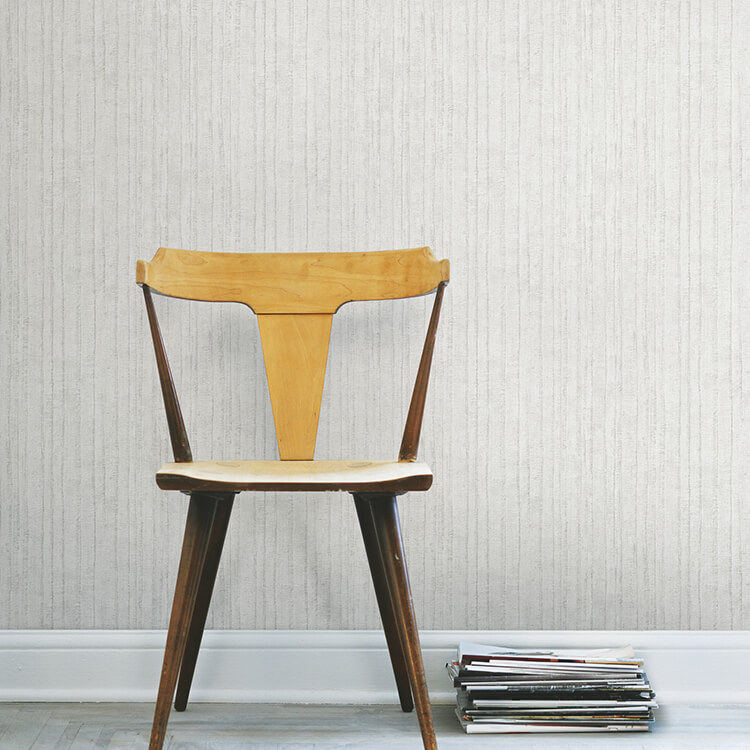 Crackled Stria Faux Texture Peel and Stick Wallpaper - Beige ...