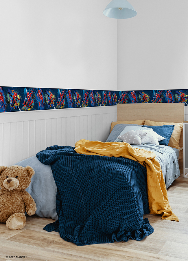 Marvel Spider-Man Peel & Stick Wallpaper Border | RoomMates Décor