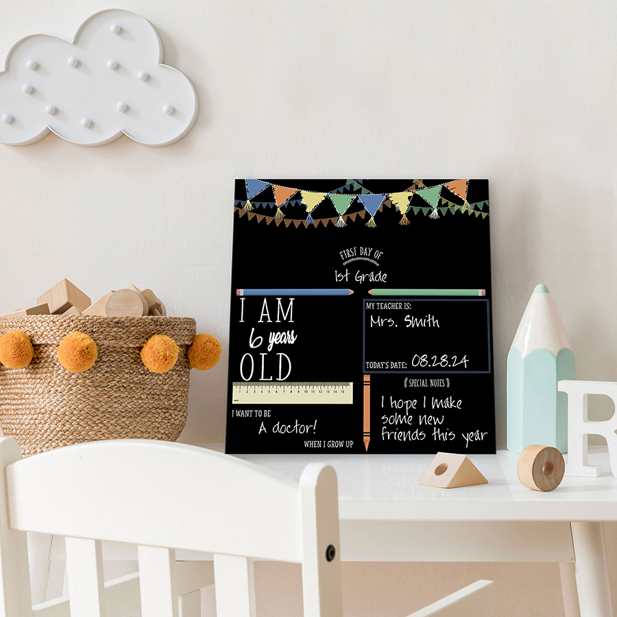 First/Last Day of School Banner Chalkboard | RoomMates Décor