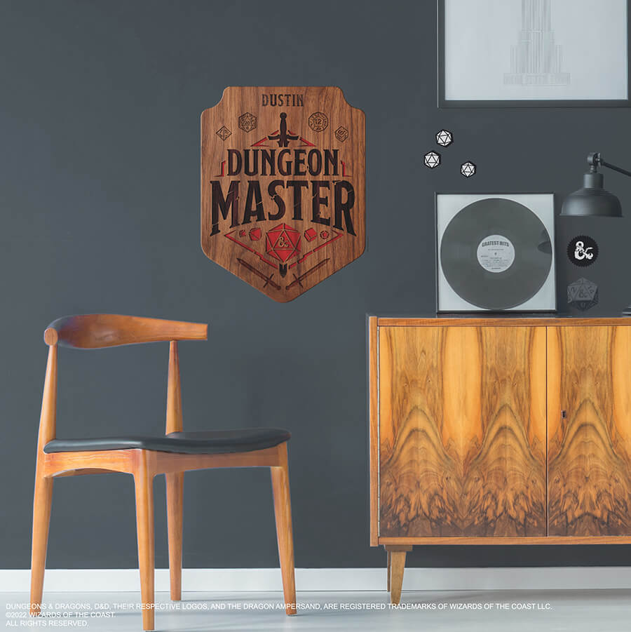 Dungeons & Dragons Dungeon Master Giant Peel & Stick Wall Decal With ...