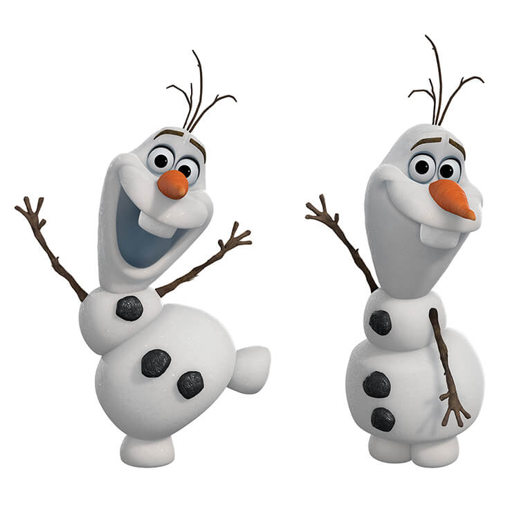 Frozen Olaf the Snow Man Wall Decals | RoomMates Décor