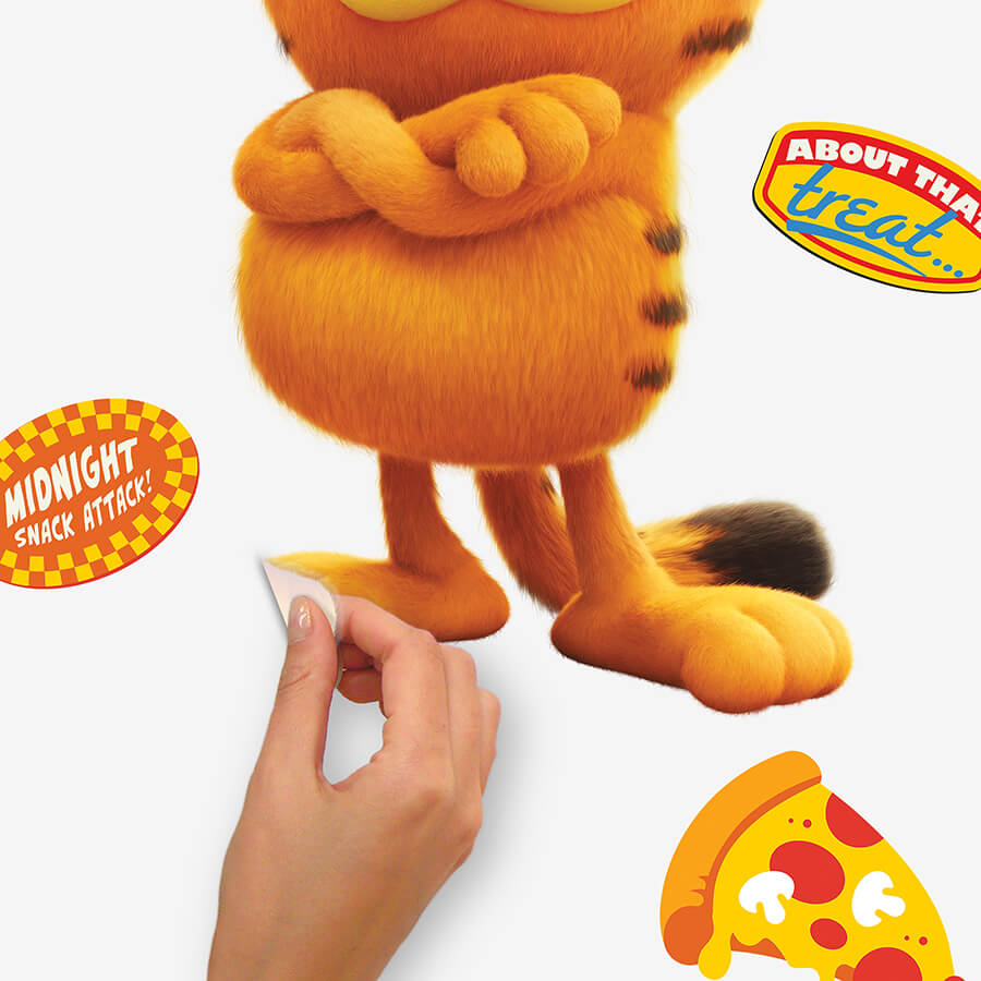 The Garfield Movie Wall Decals | RoomMates Décor