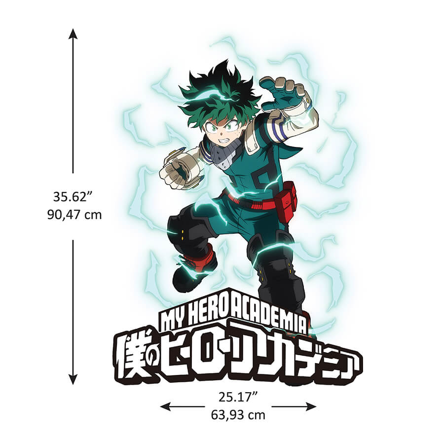 My Hero Academia Deku Wall Decals | RoomMates Décor