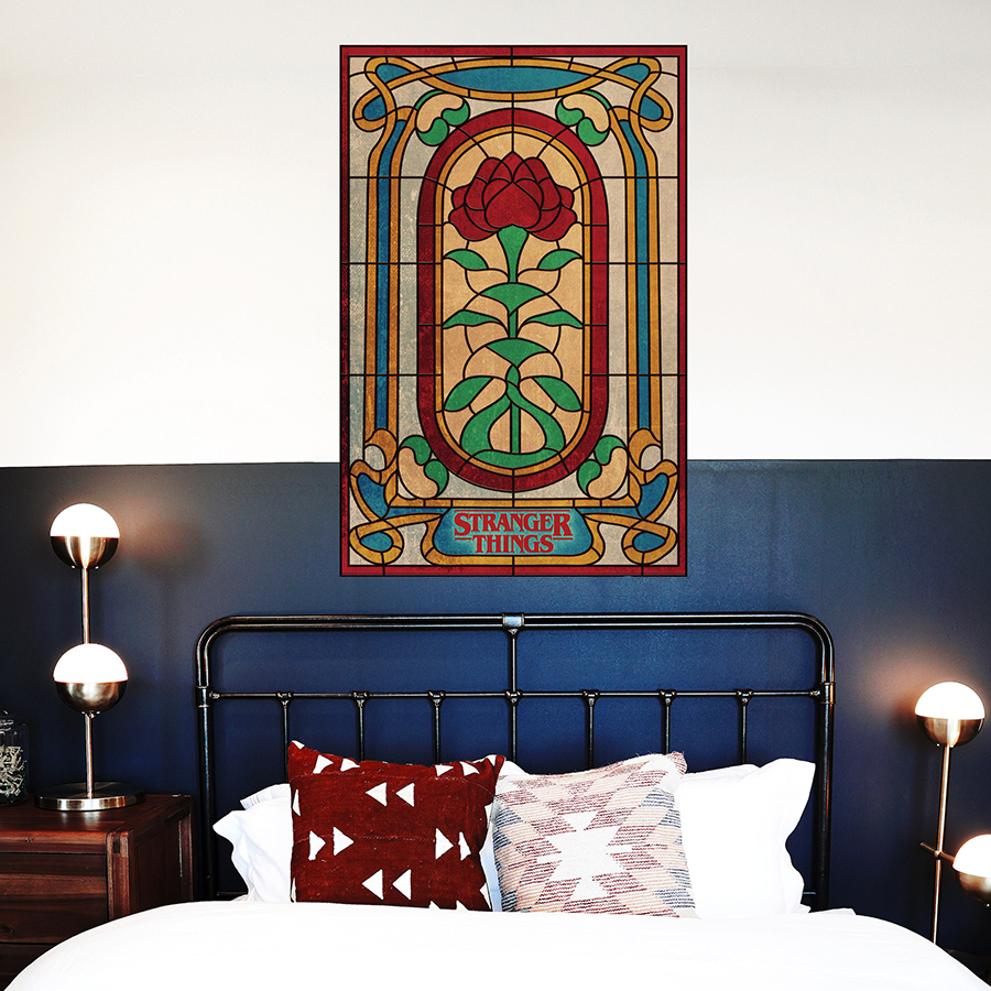 Stranger Things Creel House Rose Window XL Giant Peel & Stick Wall ...