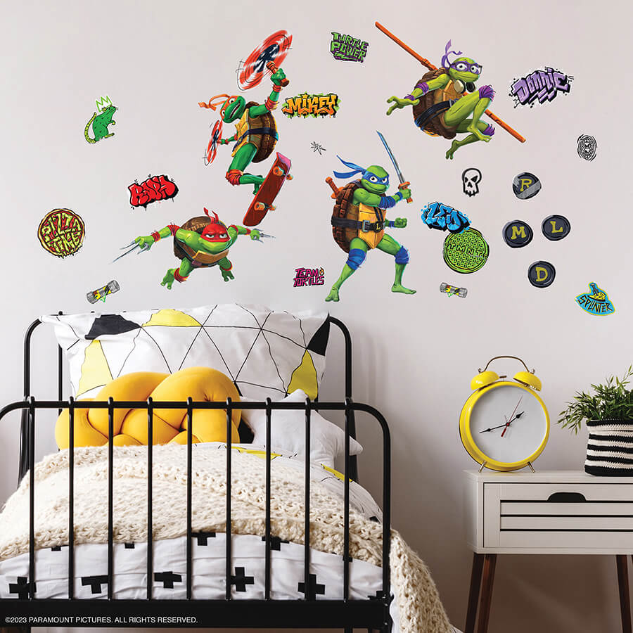 TeenageÂ MutantÂ Ninja TurtlesÂ MutantÂ MayhemÂ Characters Wall Decals ...