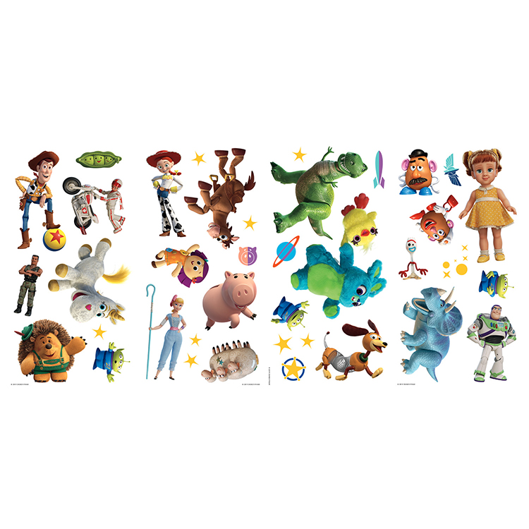 Toy Story 4 Peel and Stick Wall Decals | RoomMates Décor