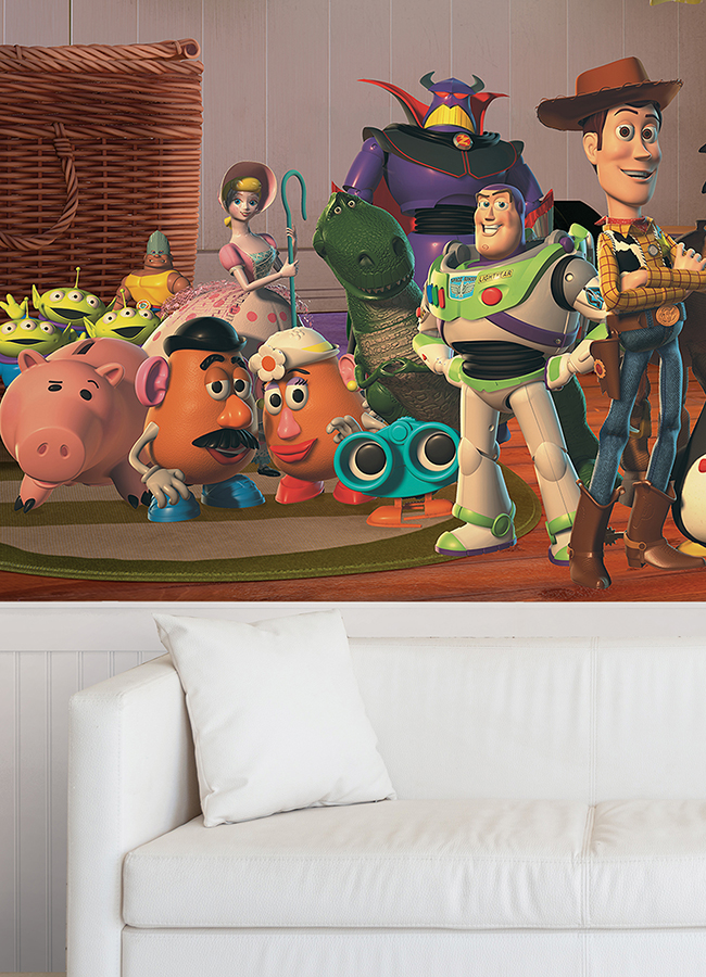 Toy Story Peel & Stick Wall Mural | RoomMates Décor