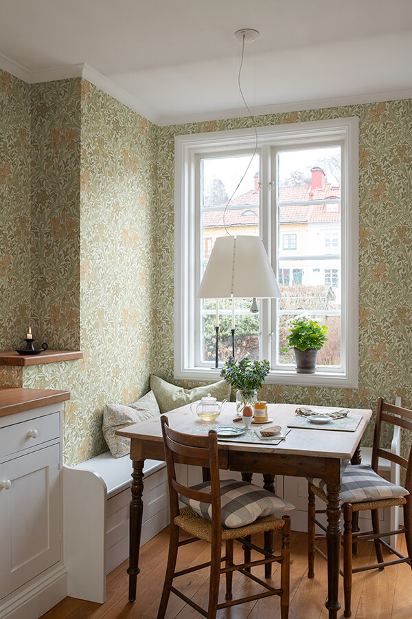 4171-82049 - Iris Light Green Wild Gardens Wallpaper - by A-Street Prints