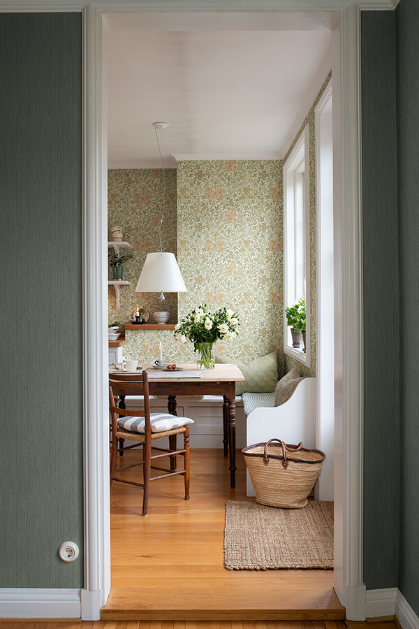 4171-82049 - Iris Light Green Wild Gardens Wallpaper - by A-Street Prints