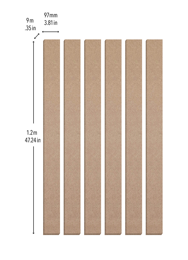 WPWP6346 - Wide Paintable Shaker MDF Wall Panels - by WallPops