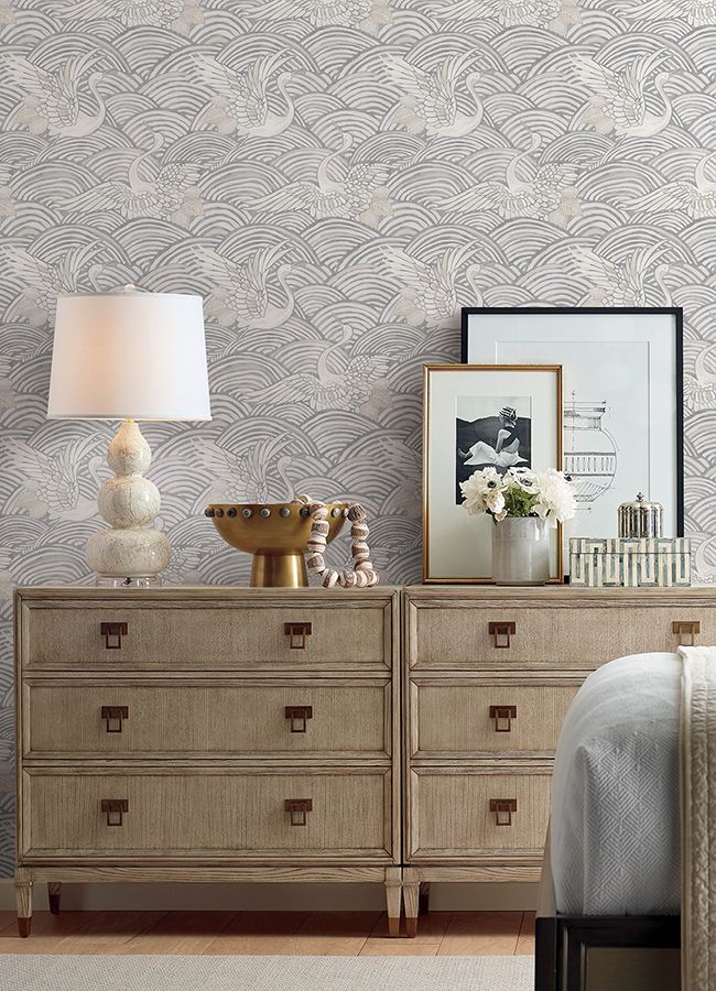 York Wallcoverings: Wallpaper Designed to Inspire. 4172-27496 - Egret ...