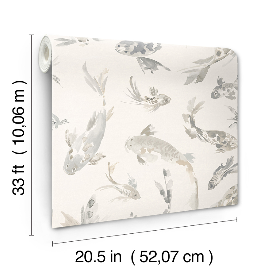 York Wallcoverings: Wallpaper Designed to Inspire. 4172-27503 - Koi ...