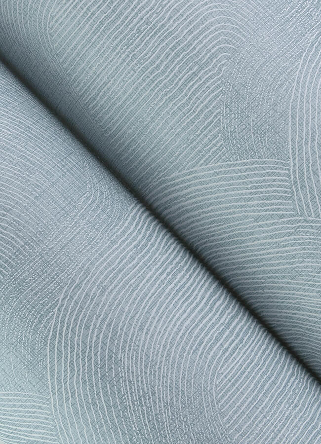 York Wallcoverings. 4172-27506 - Folly Light Blue Zen Swirls Wallpaper ...
