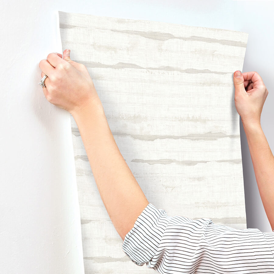 York Wallcoverings. 4172-27517 - Destin Dove Stripe Wallpaper - by A ...