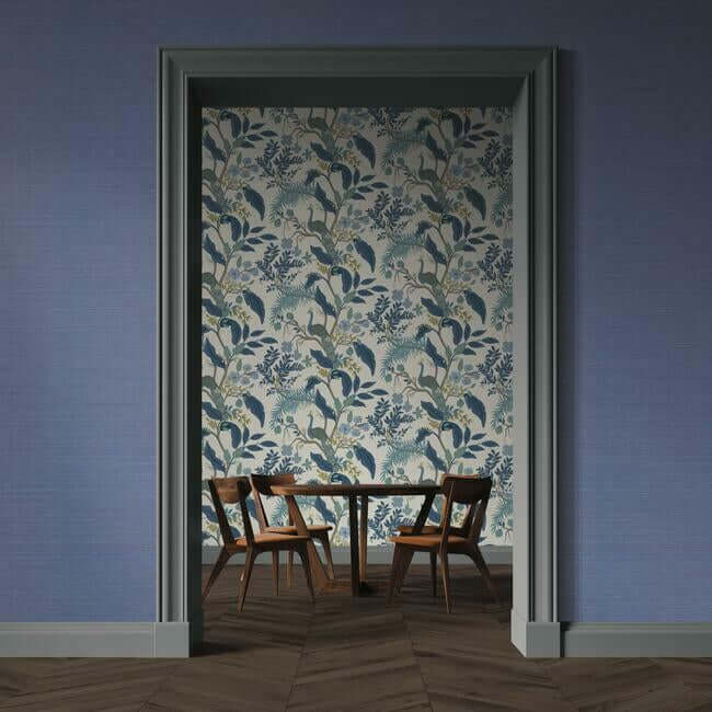 York Wallcoverings. Blue Palette Wallpaper | Rifle Paper Co.