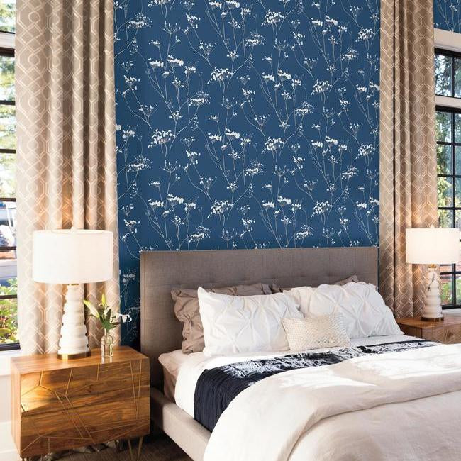 York Wallcoverings: Wallpaper Designed to Inspire. Federal Blue ...