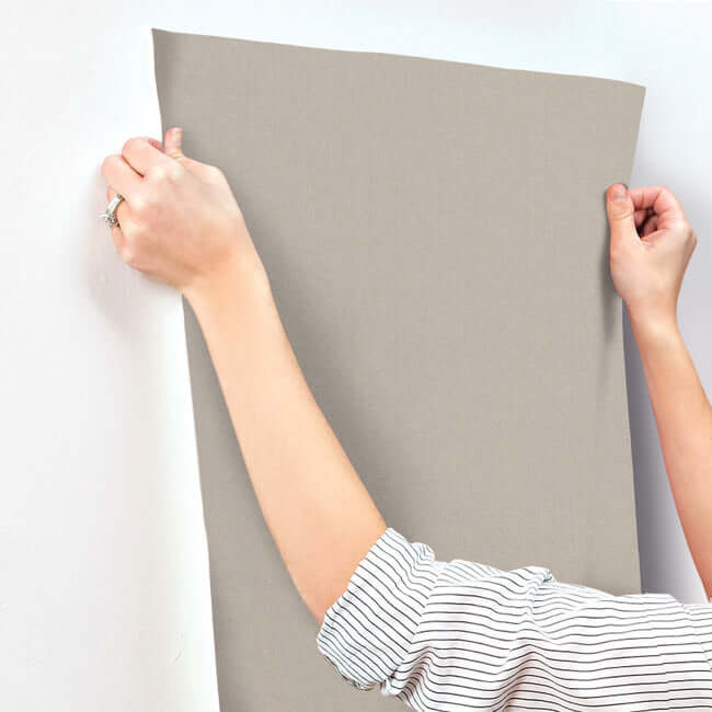 York Wallcoverings. Fossil Gypsy Weave High Performance Wallpaper | York