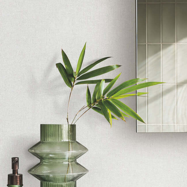 York Wallcoverings. Frost Gypsy Weave High Performance Wallpaper | York