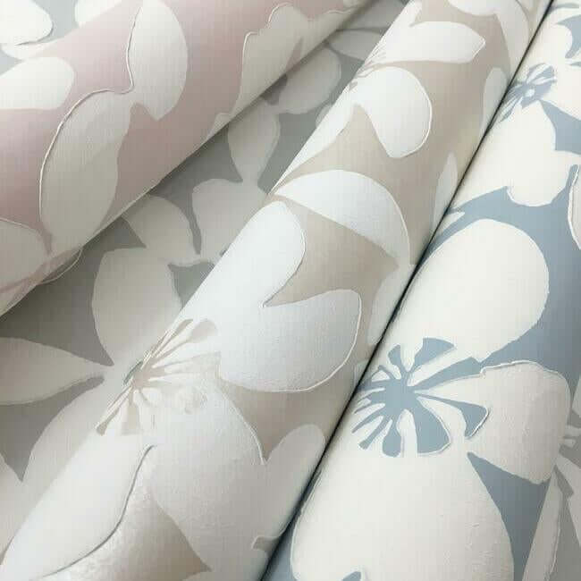 York Wallcoverings. Grey Free Spirit Wallpaper | Antonina Vella