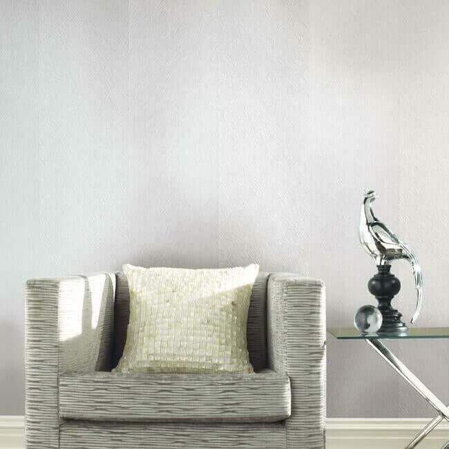 York Wallcoverings. White Etched Chevron Wallpaper | Antonina Vella