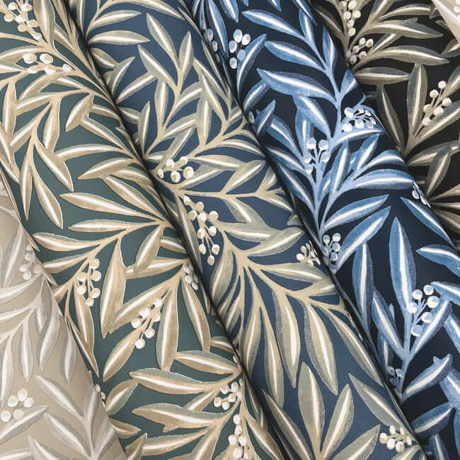 York Wallcoverings. Neutral Rowan Wallpaper | Ronald Redding Designs