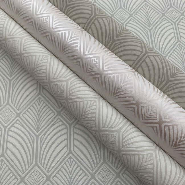 York Wallcoverings. Grey Craftsman Wallpaper | Ronald Redding Designs