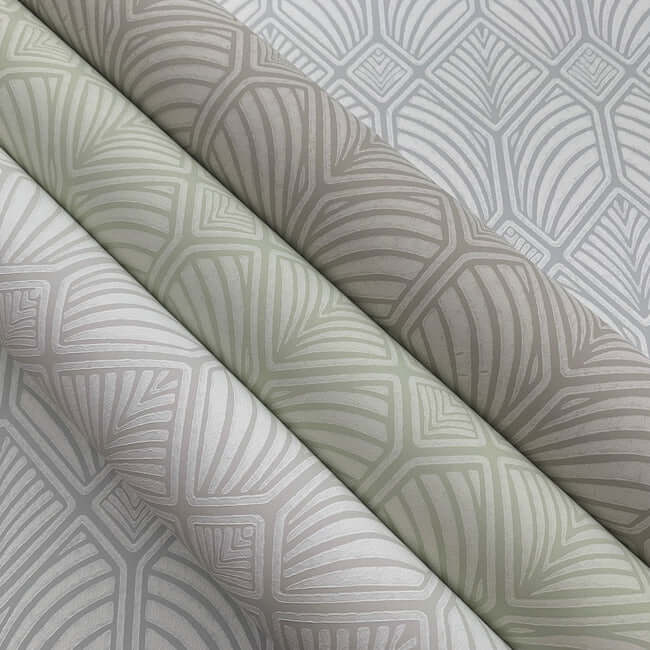 York Wallcoverings. Grey Craftsman Wallpaper | Ronald Redding Designs