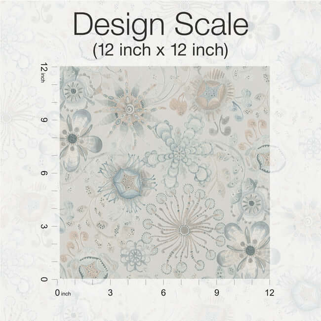York Wallcoverings. Neutral/Multi Magic Garden Wallpaper | York ...