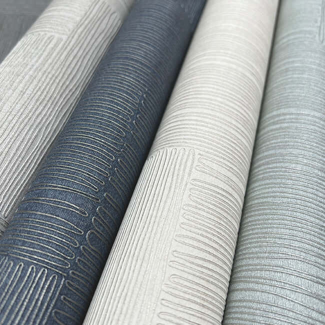 York Wallcoverings. Navy Contour Wallpaper | York Wallcoverings