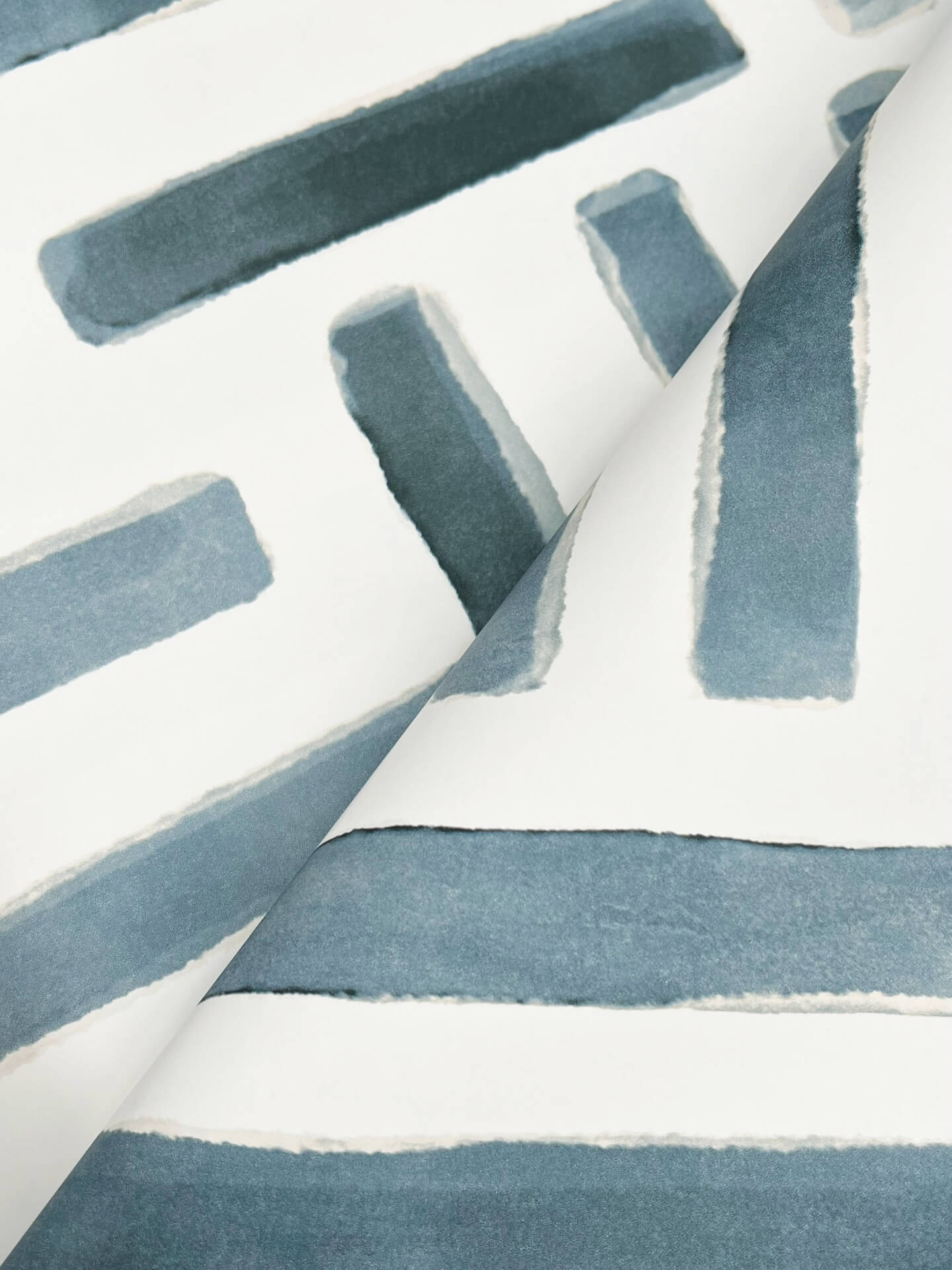 York Wallcoverings. Aqua Painterly Labyrinth Wallpaper | York Designer ...