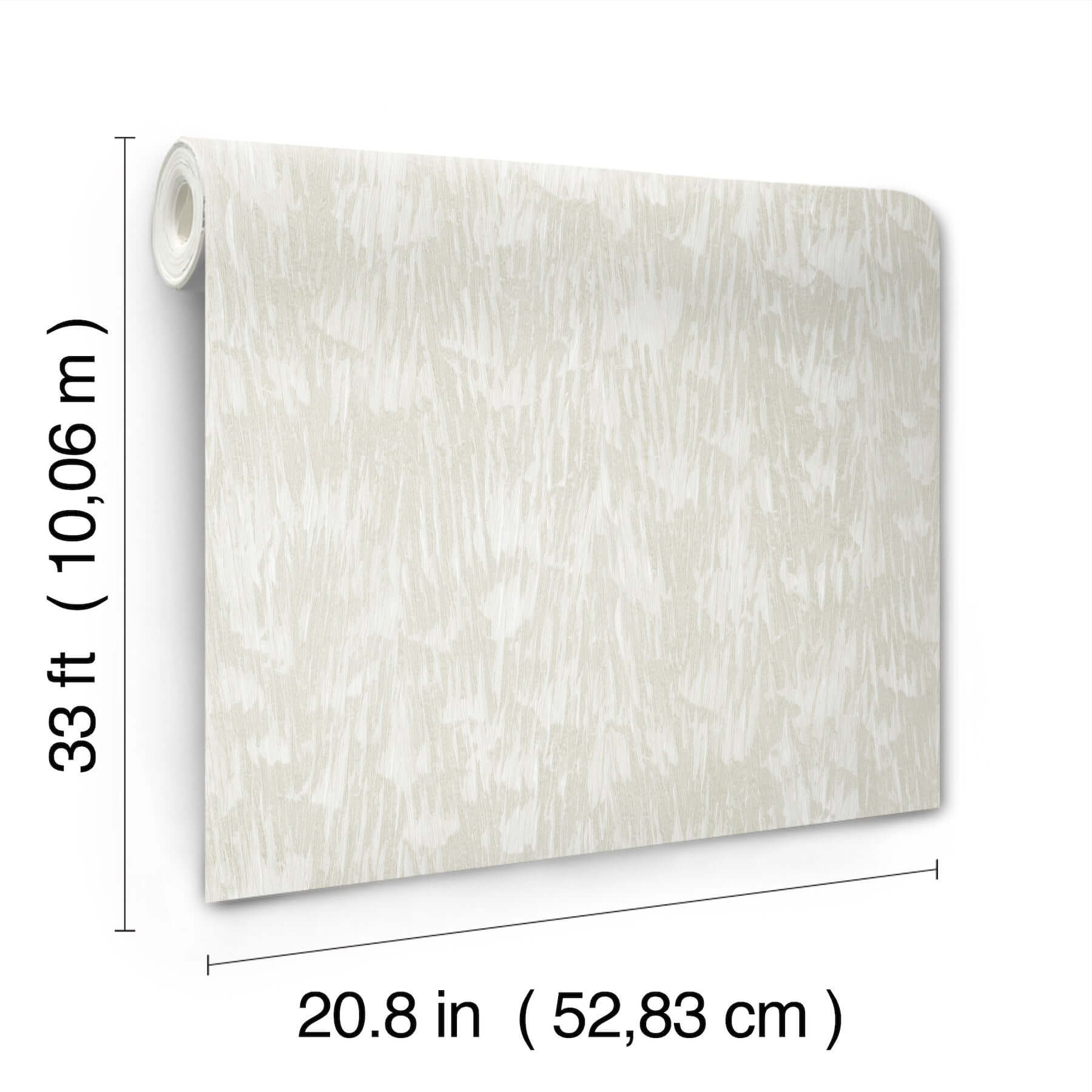 York Wallcoverings. Light Cream Gilded Plume Wallpaper | York