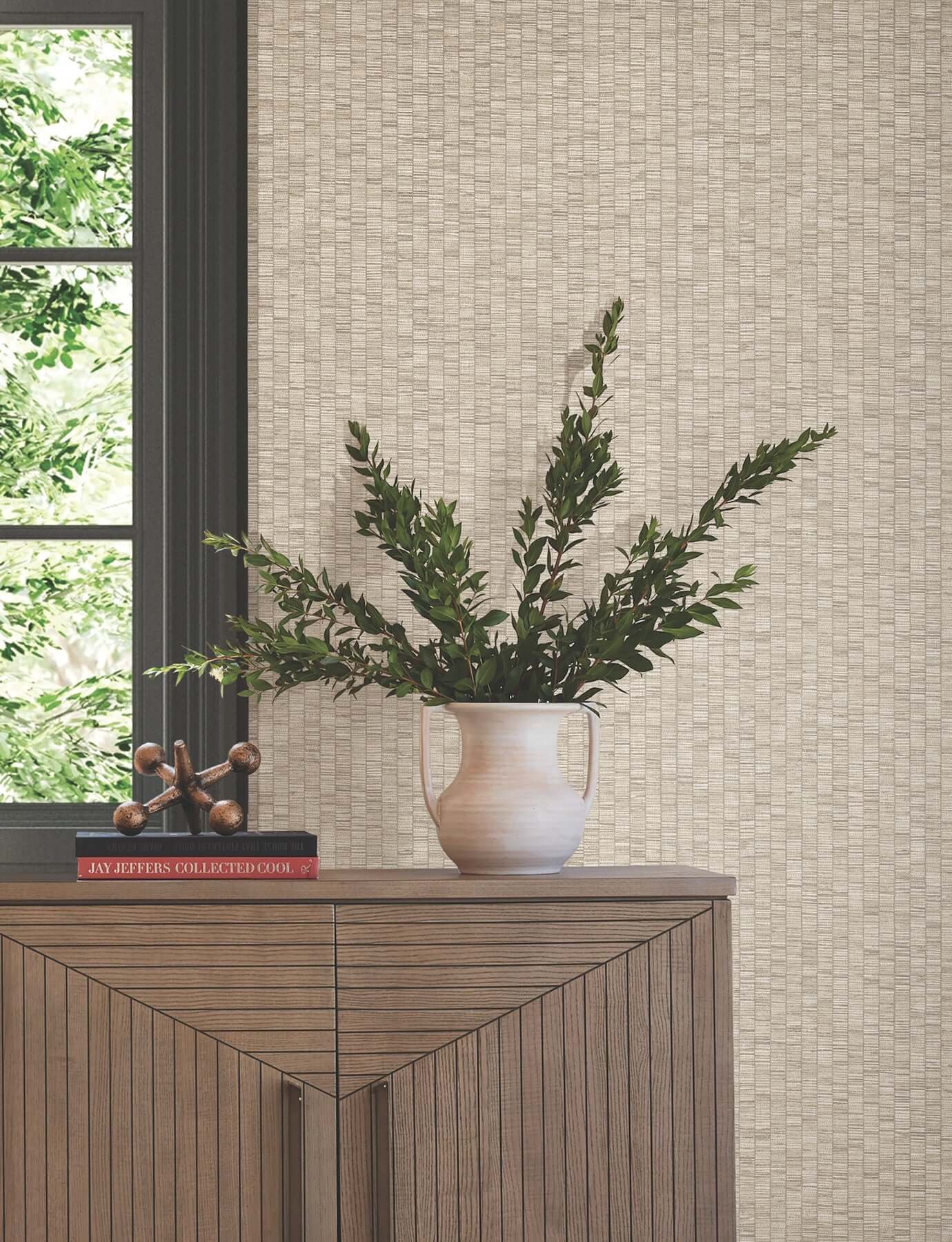 York Wallcoverings. Beige Lemuria | York Wallcoverings