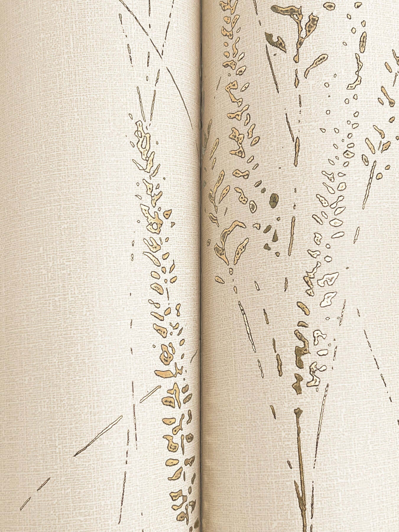 York Wallcoverings. Pale Straw Graceful Willow Wallpaper | York ...