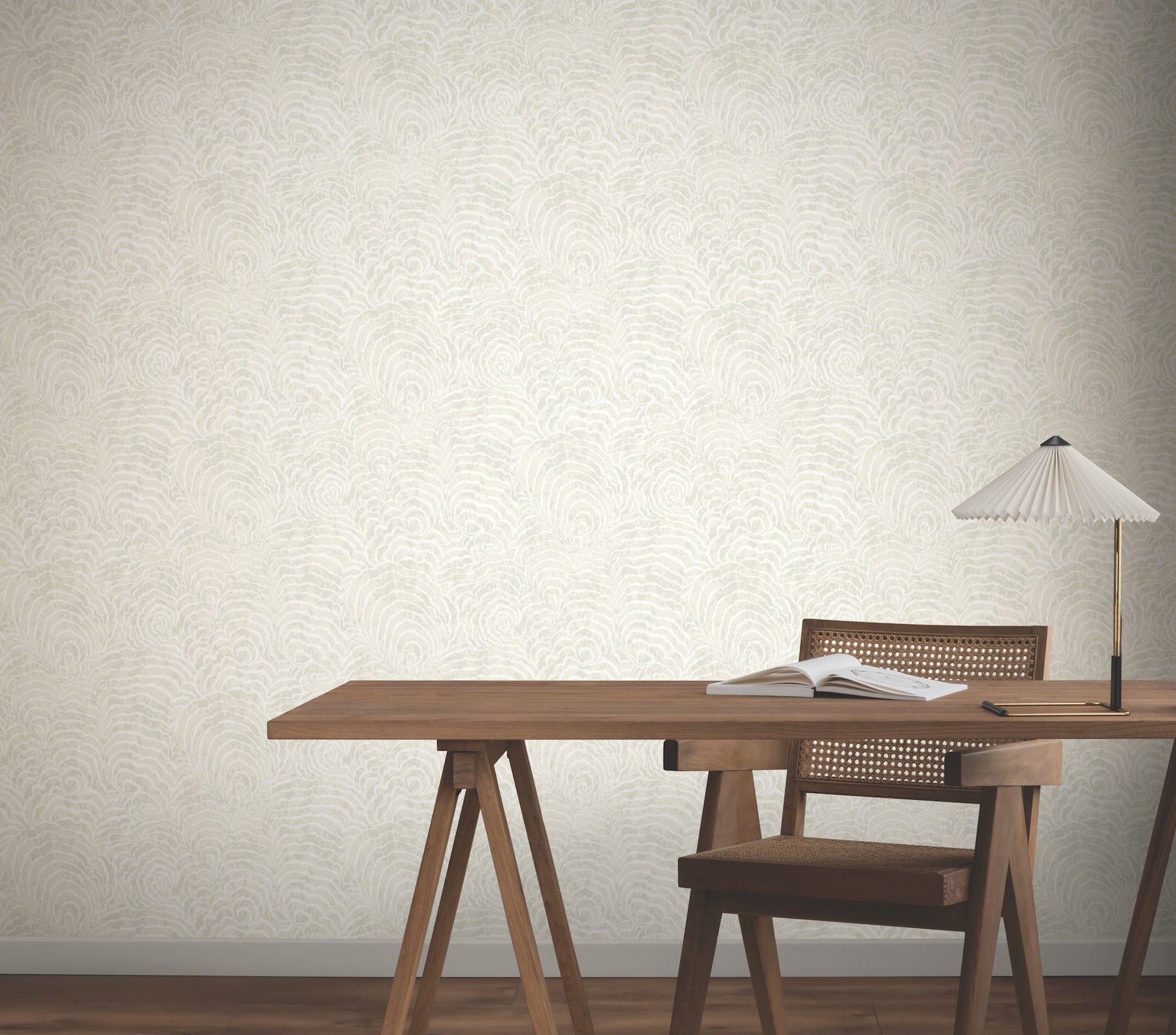 York Wallcoverings. White Ocean Jasper Wallpaper | York Wallcoverings