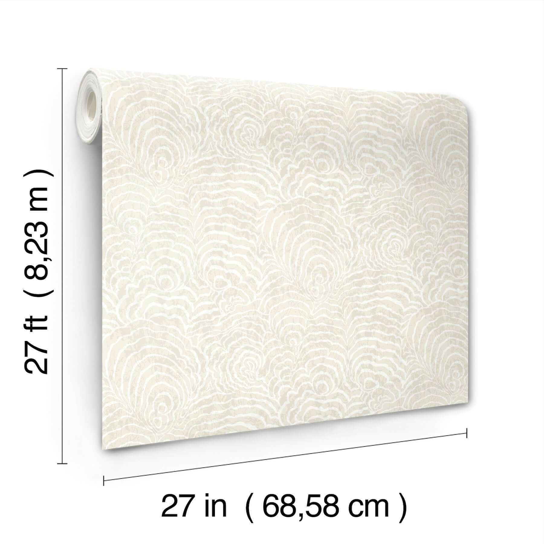 York Wallcoverings. White Ocean Jasper Wallpaper | York Wallcoverings