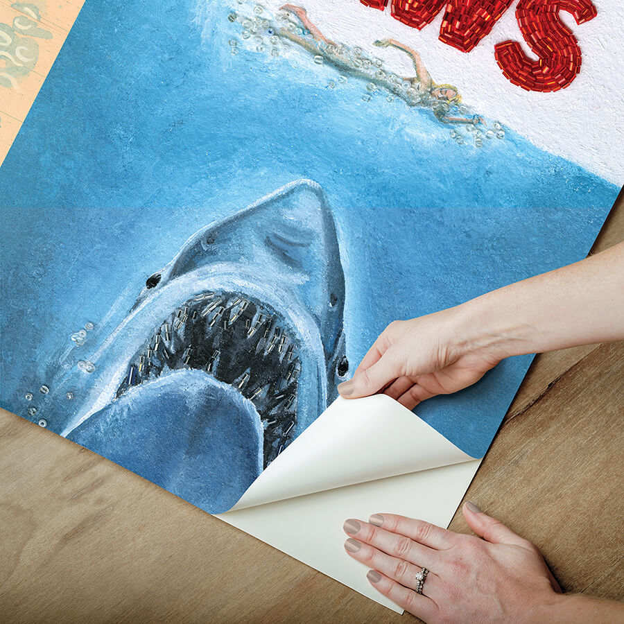 RMM1306 - JAWS 50th Anniversary Posters Peel and Stick Mural - by Roommates