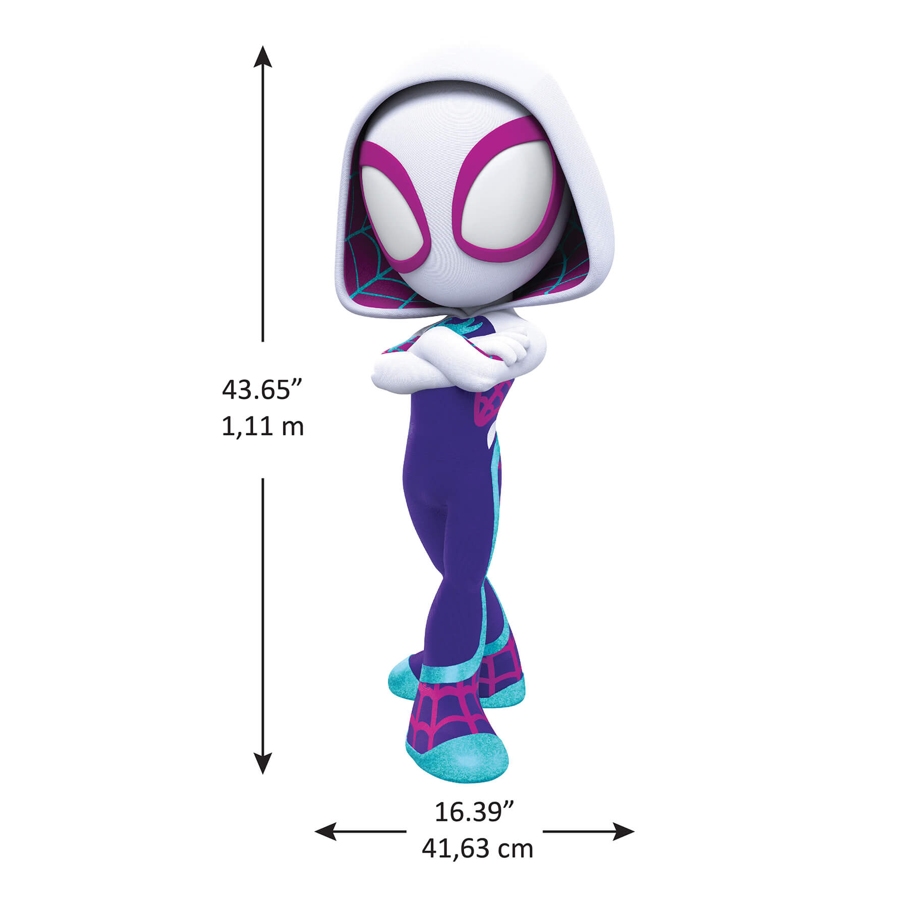 Marvel's Spidey And His Amazing Friends: Ghost Spider Wall Decals